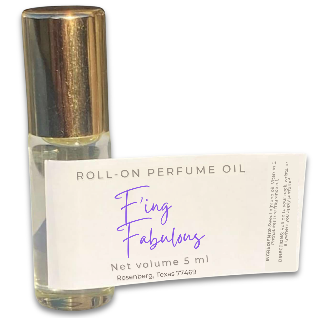 Roll On Perfume - F'ing Fabulous (10ml) – Dressy Creations Fragrance Co.