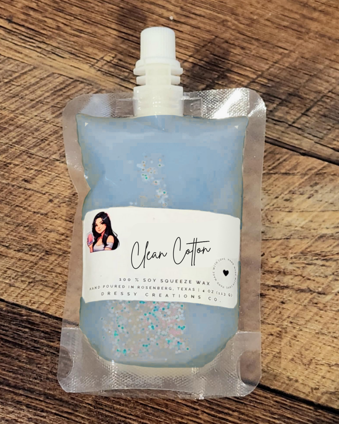 Squeeze Wax - Clean Cotton – Dressy Creations Co.
